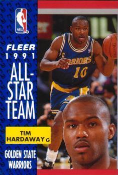 Tim Hardaway [All Star] #216 Prices | 1991 Fleer | Basketball Cards