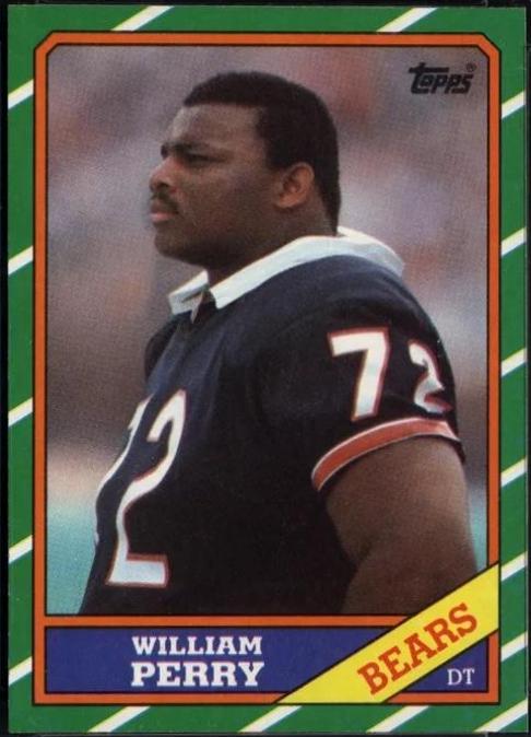 William Perry #20 Prices [Rookie] | 1986 Topps | Football Cards