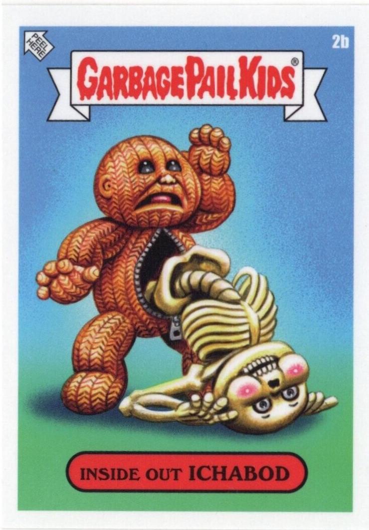 Inside Out Ichabod #2b Prices | Garbage Pail Kids 2024 Game Over | GPK ...