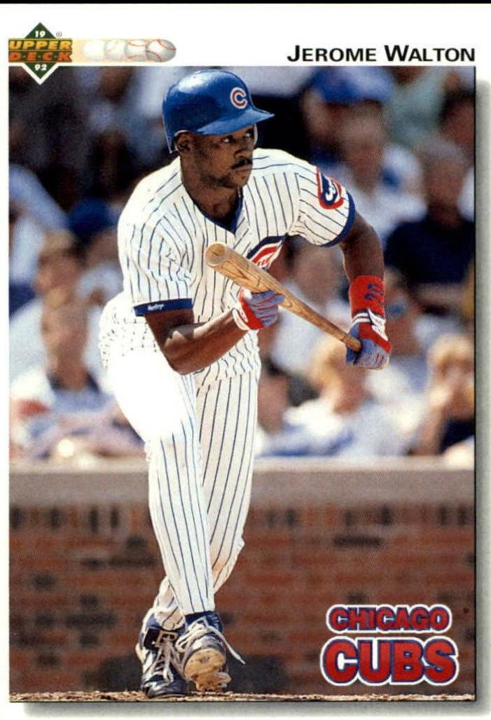Jerome Walton #463 Prices | 1992 Upper Deck | Baseball Cards