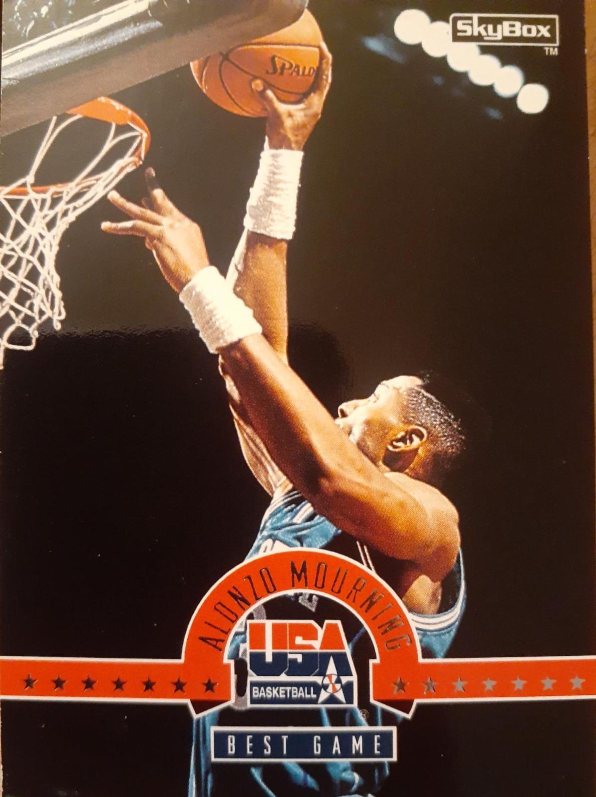 Alonzo Mourning #3 Prices | 1994 Skybox USA Basketball | Basketball Cards