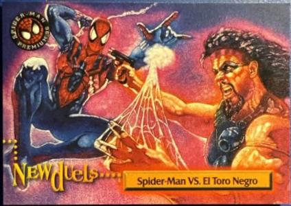 Spider-Man VS. El Toro Negro #50 Prices | Marvel 1996 Fleer Spider-Man ...