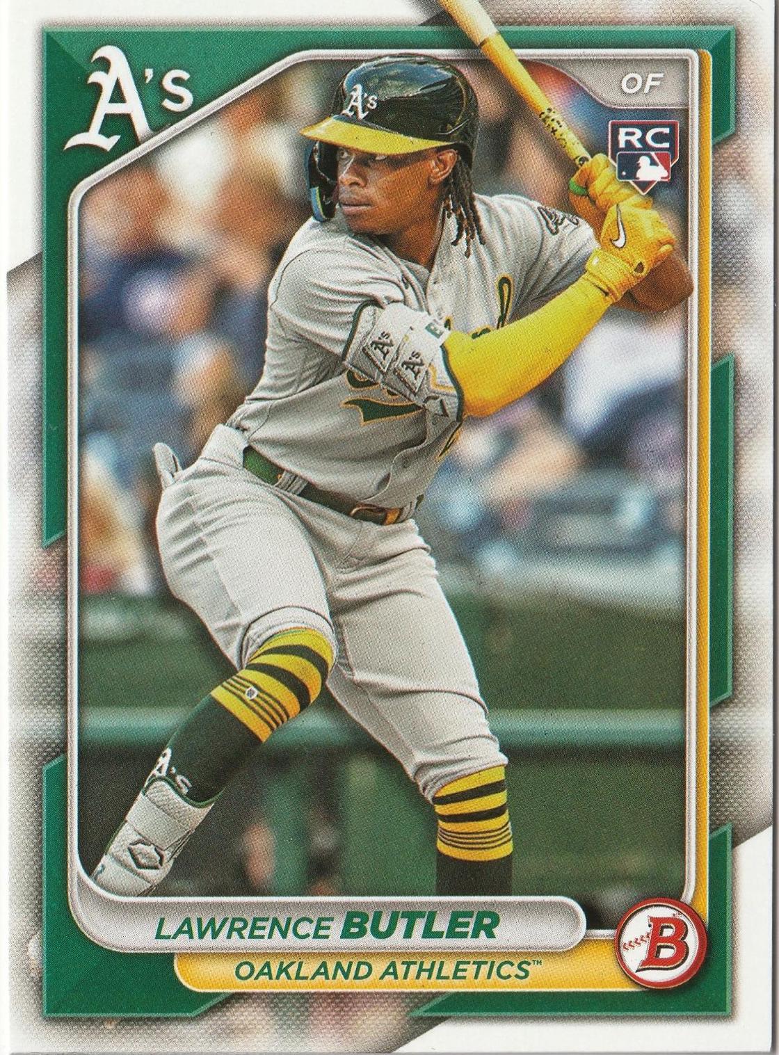 Lawrence Butler #44 Prices [Rookie] | 2024 Bowman | Baseball Cards