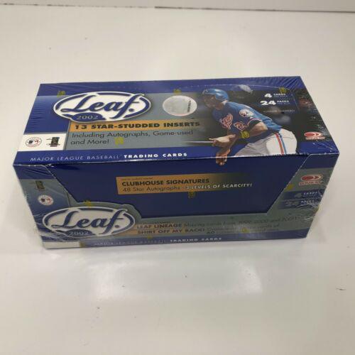 Hobby Box Prices | 2002 Leaf | Baseball Cards