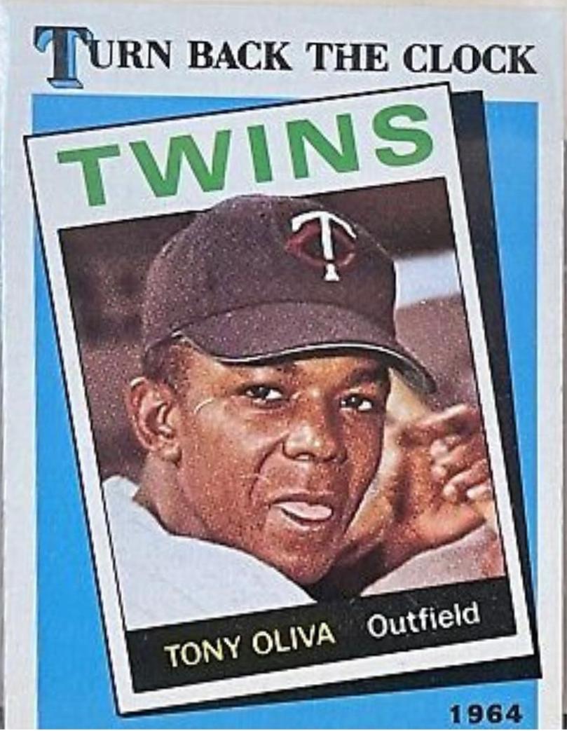 Tony Oliva [No Copyright] #665 Prices | 1989 Topps | Baseball Cards