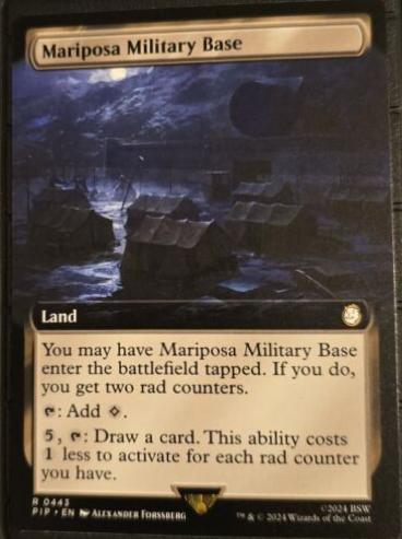 Mariposa Military Base #443 Prices | Magic Fallout | Magic Cards