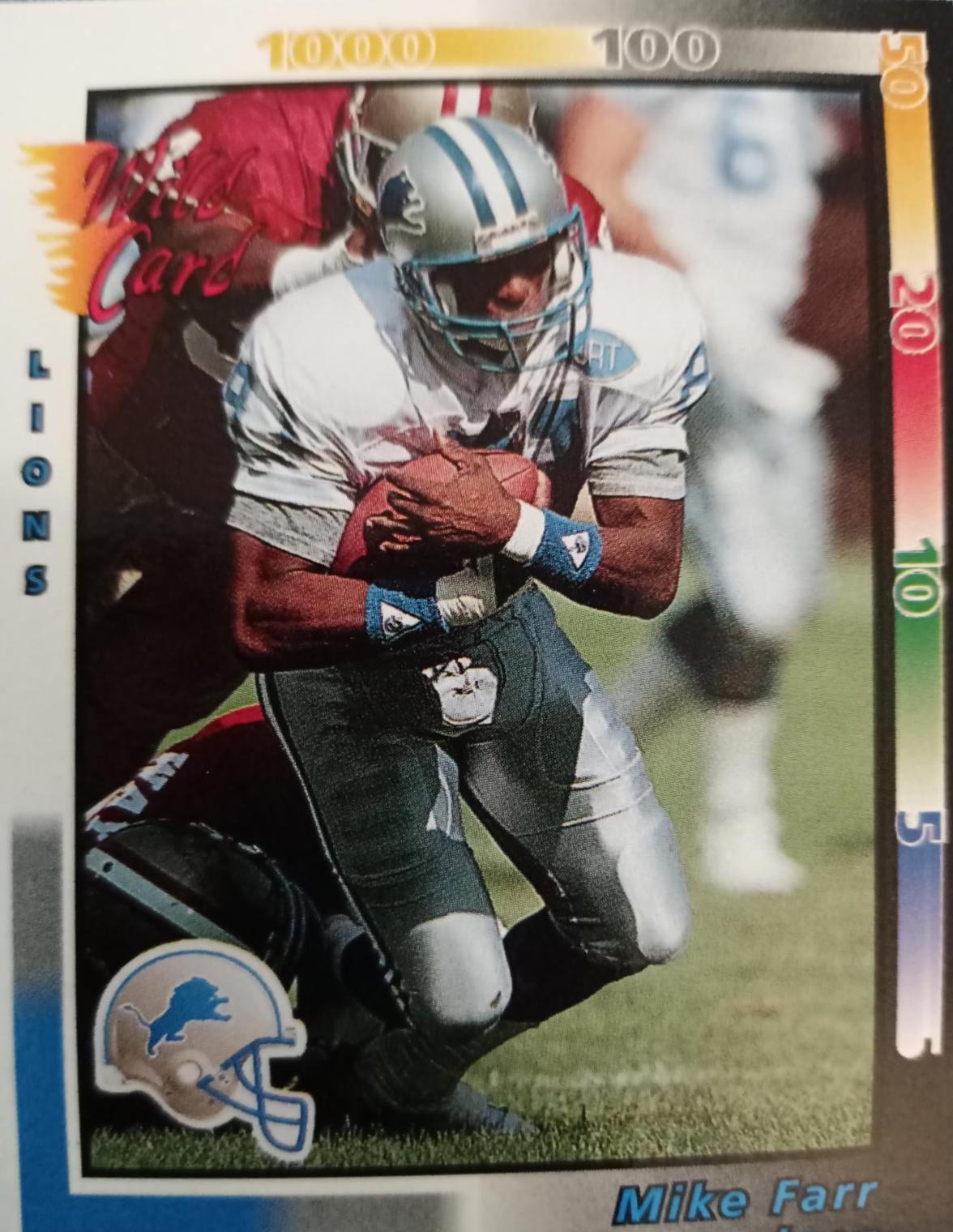 Mike Farr #104 Prices | 1992 Wild Card | Football Cards