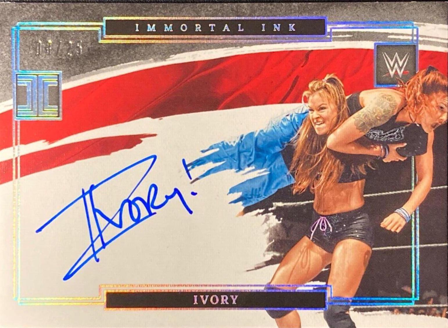 Ivory [Holo Silver] #IM-IVY Prices | 2022 Panini Impeccable WWE ...