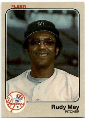 Rudy May #385 Prices | 1983 Fleer | Baseball Cards