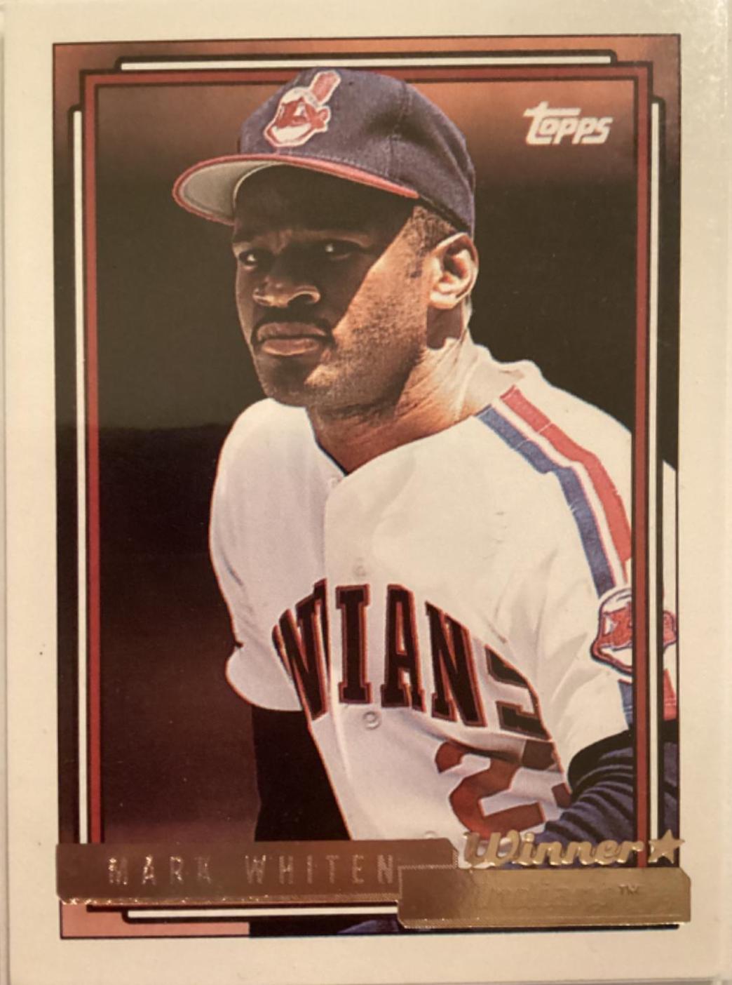Mark Whiten [Winner] #671 Prices | 1992 Topps Gold | Baseball Cards