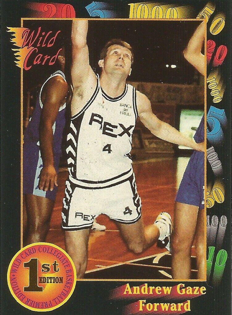 Andrew Gaze #45 Prices | 1991 Wild Card | Basketball Cards