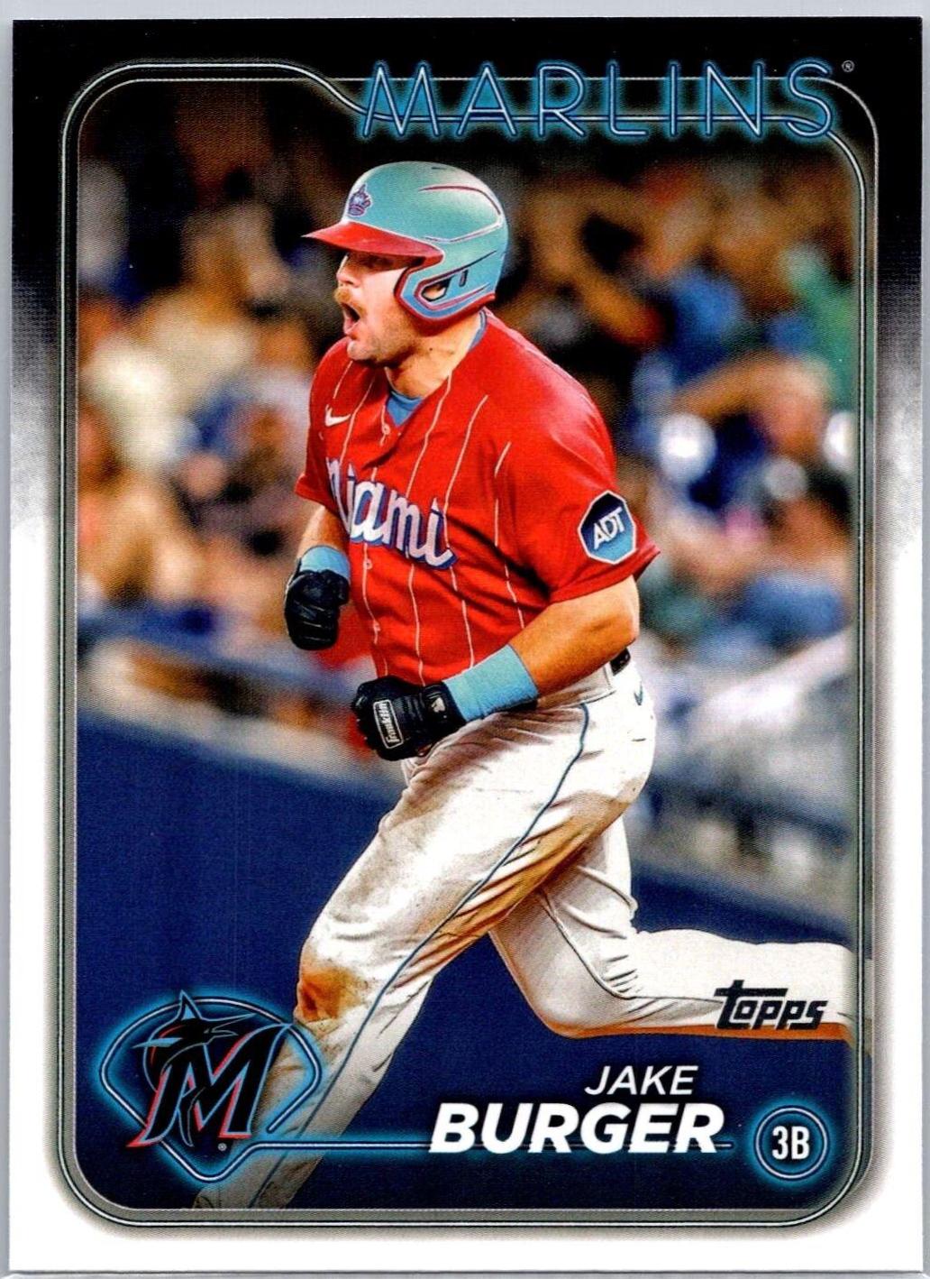 Jake Burger #125 Prices | 2024 Topps | Baseball Cards
