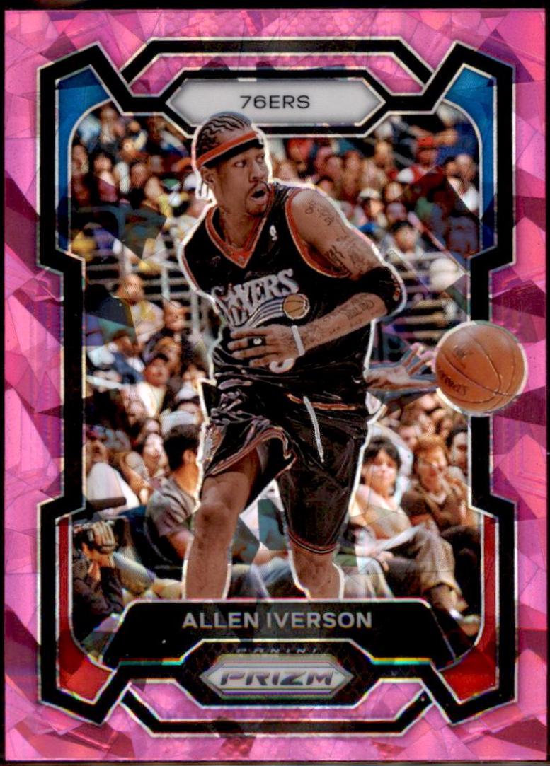 Allen Iverson [Pink Pulsar] #184 Prices | 2023 Panini Prizm ...
