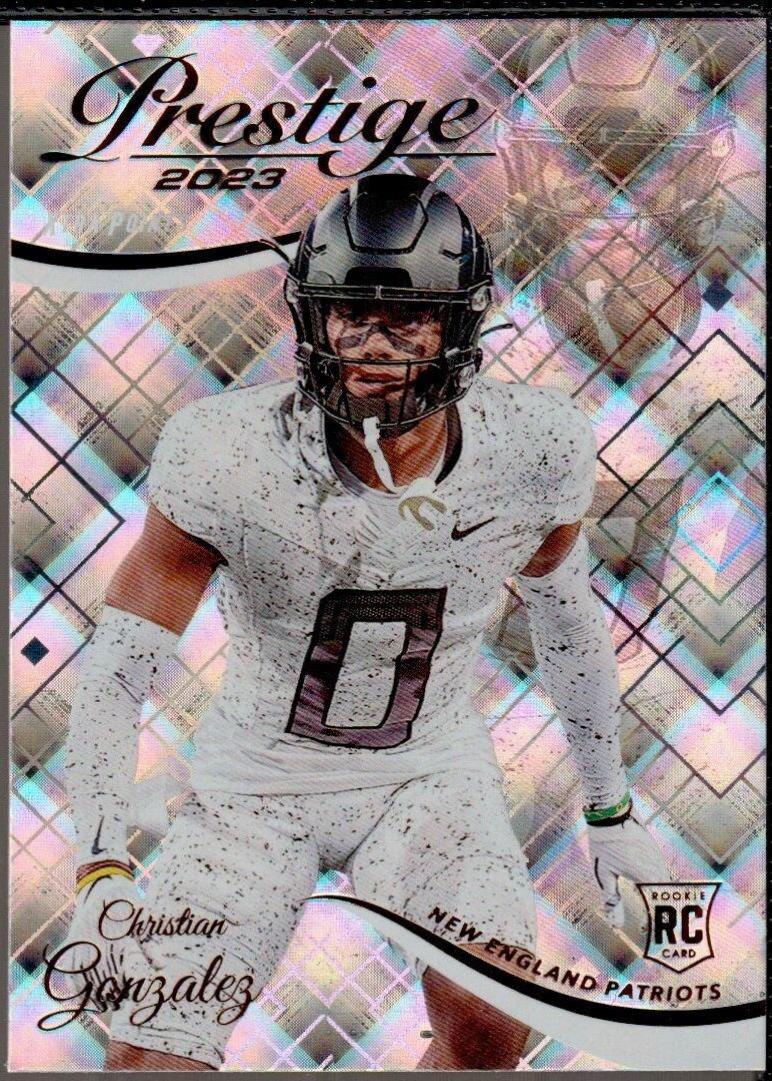 Christian Gonzalez [Diamond] #319 Prices [Rookie] | 2023 Panini ...