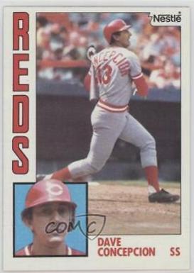 Dave Concepcion #55 Prices | 1984 Topps | Baseball Cards