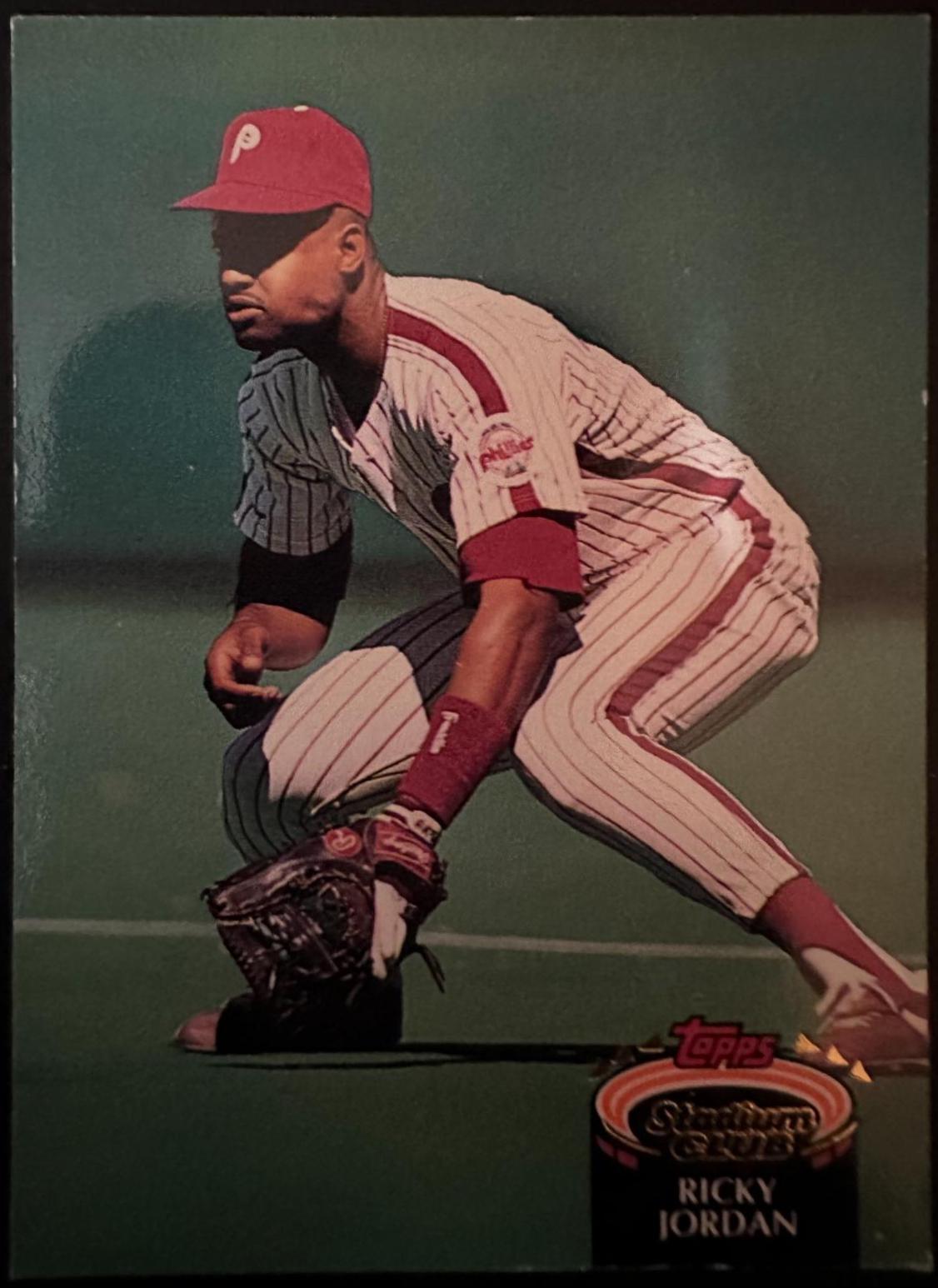 Ricky Jordan #188 Prices | 1992 Stadium Club | Baseball Cards