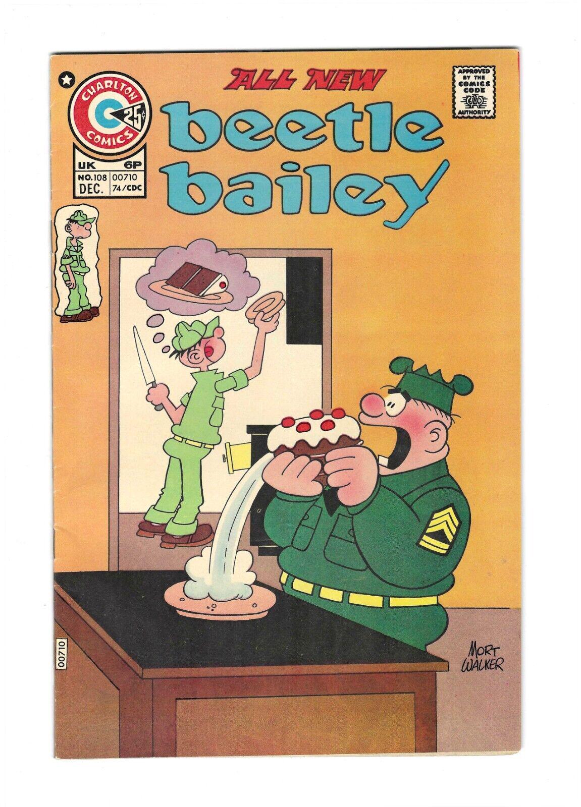 Beetle Bailey #108 (1974) Prices | Beetle Bailey Series
