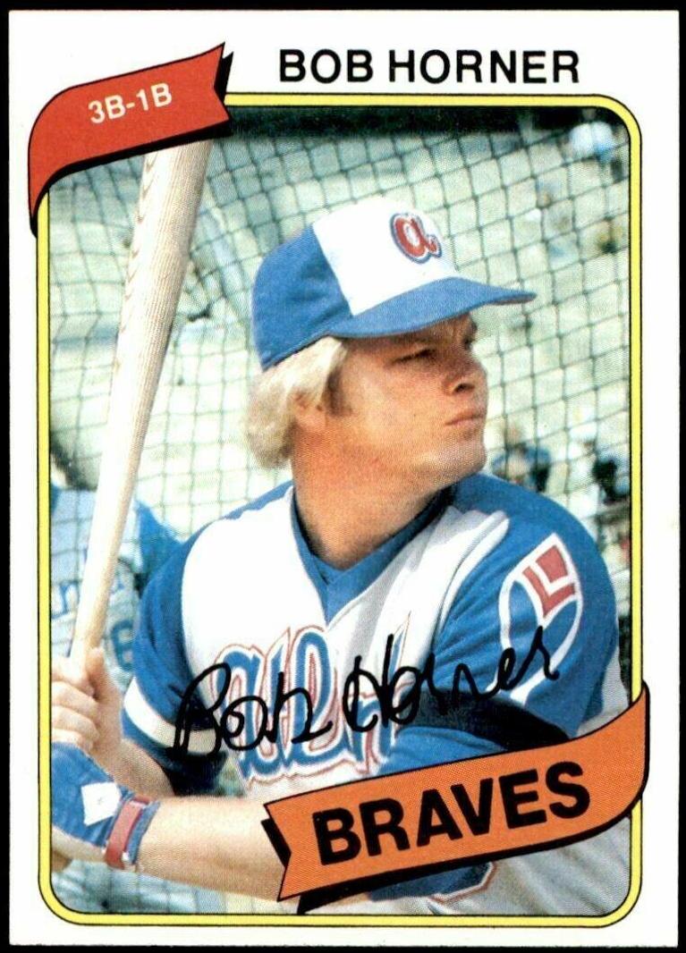 Bob Horner #108 Prices | 1980 Topps | Baseball Cards