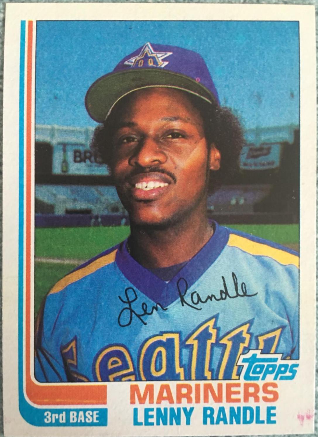 Lenny Randle #312 Prices | 1982 Topps | Baseball Cards