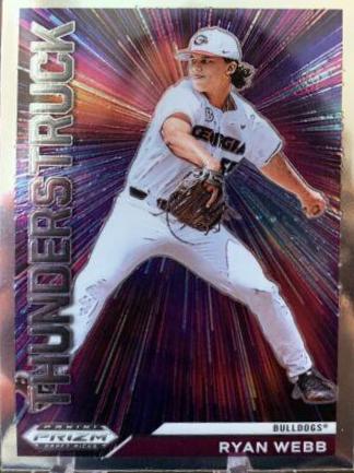 Ryan Webb | Ungraded | 2021 Panini Prizm Draft Picks Thunderstruck