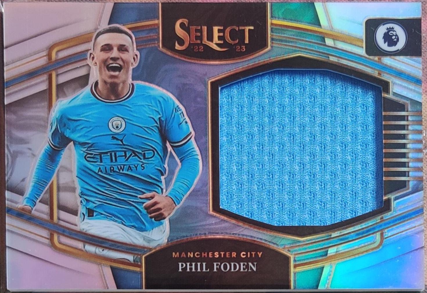 Phil Foden #JS-PF Prices | 2022 Panini Select Premier League Jumbo ...