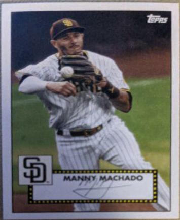 Manny Machado #T52-24 Prices | 2021 Topps 1952 Redux | Baseball Cards