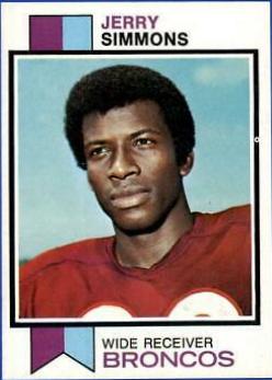 Jerry Simmons #484 Prices | 1973 Topps | Football Cards