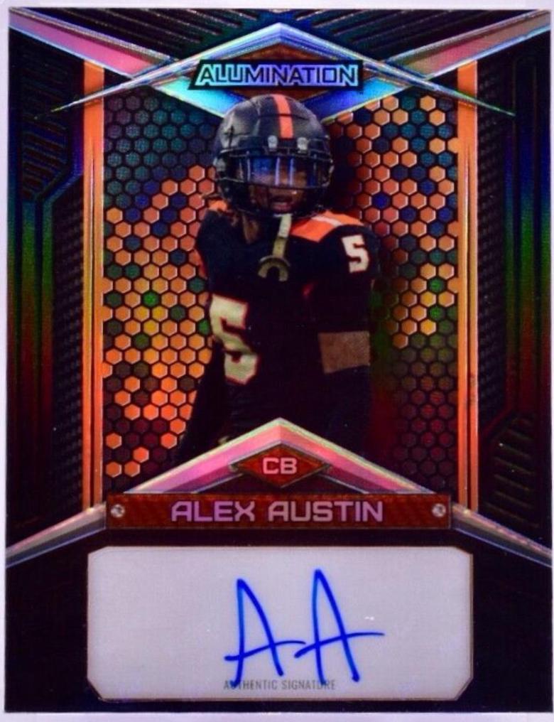 Alex Austin [Rainbow Black] #AB-2 Prices | 2023 Wild Card Alumination ...