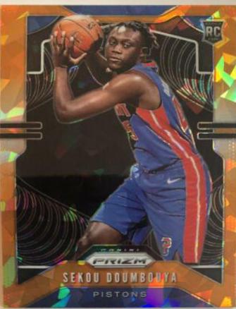 Sekou Doumbouya [Orange Ice] #261 Prices | 2019 Panini Prizm ...