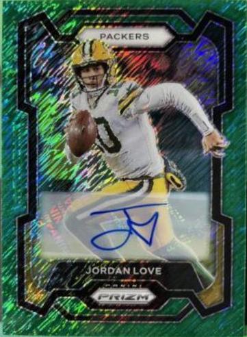 Jordan Love [Autograph Green Shimmer] #110 Prices | 2023 Panini Prizm ...