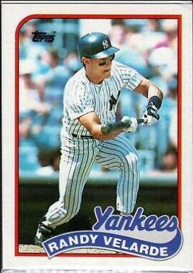 Randy Velarde #584 Prices | 1989 Topps | Baseball Cards