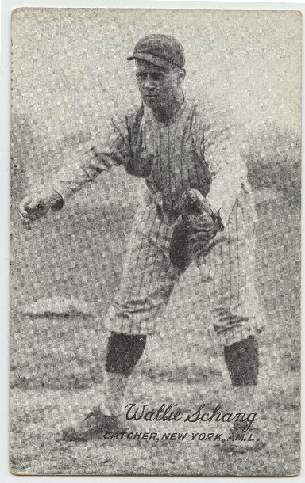 Wallie Schang Prices | 1921 Exhibits | Baseball Cards