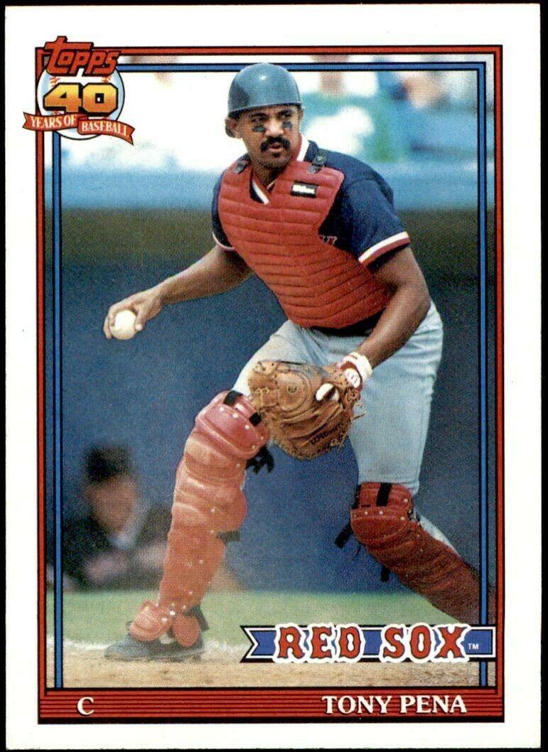 Tony Pena #375 Prices | 1991 Topps | Baseball Cards