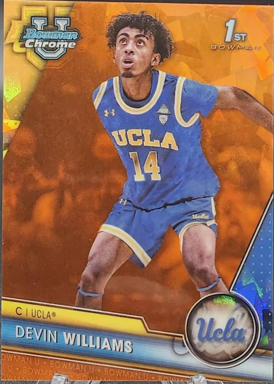 Devin Williams [Orange Sapphire] #86 Prices | 2023 Bowman Chrome ...