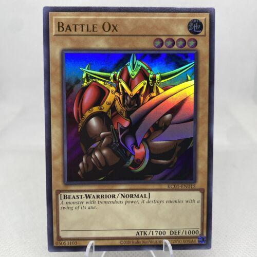 Battle Ox KC01-EN015 Precios | YuGiOh 25th Anniversary Ultimate Kaiba ...