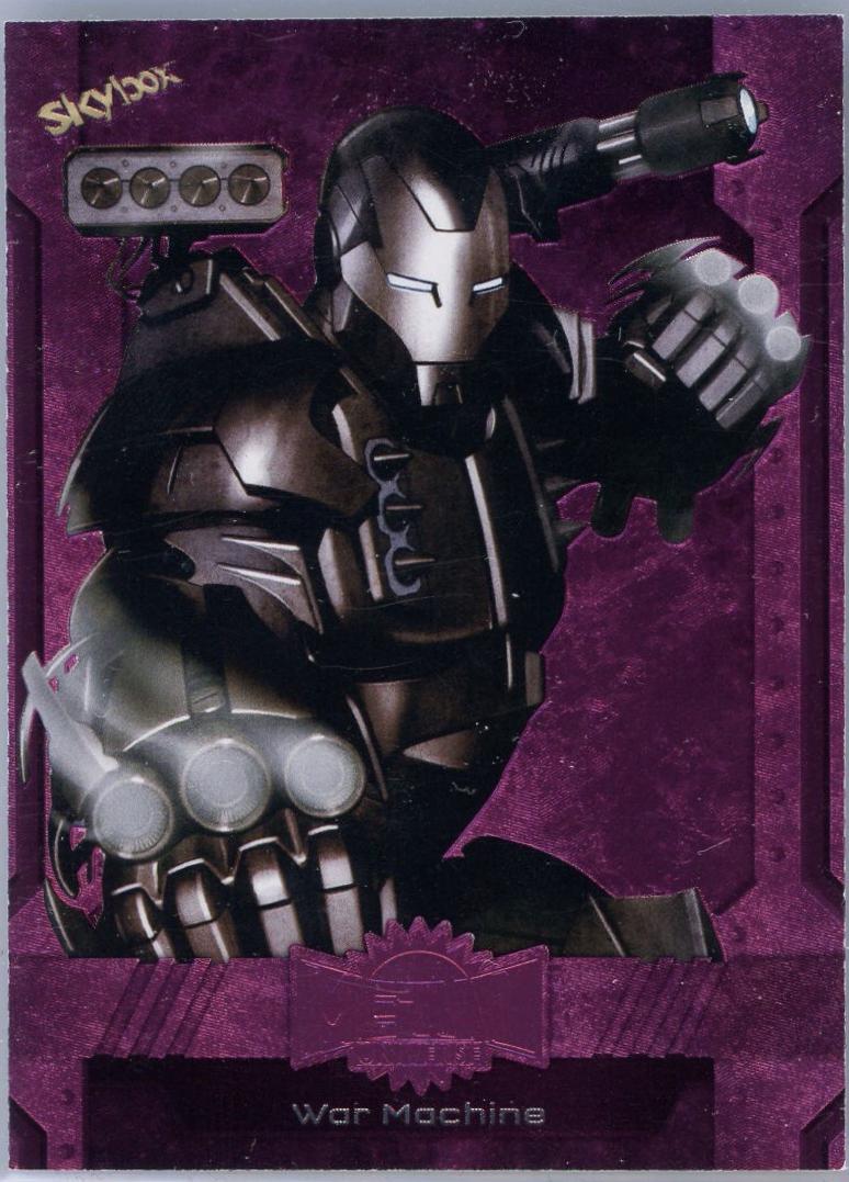 War Machine [Pink FX] #71 Prices | 2024 SkyBox Metal Universe Avengers ...