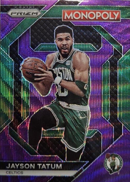 Jayson Tatum [Purple] #PS2 Prices | 2023 Panini Prizm Monopoly All-Star ...