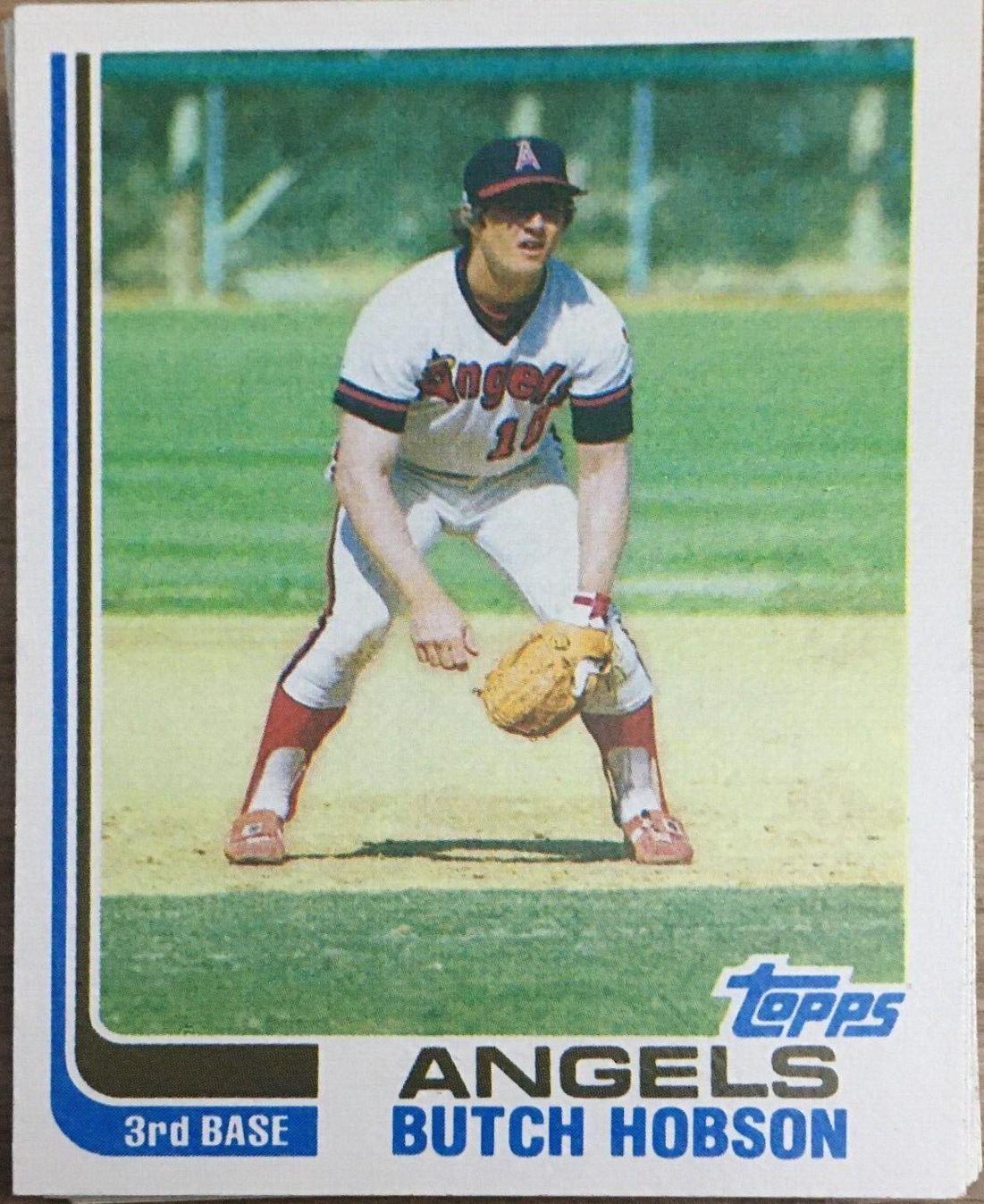 Butch Hobson [Blackless] #357 Prices | 1982 Topps | Baseball Cards