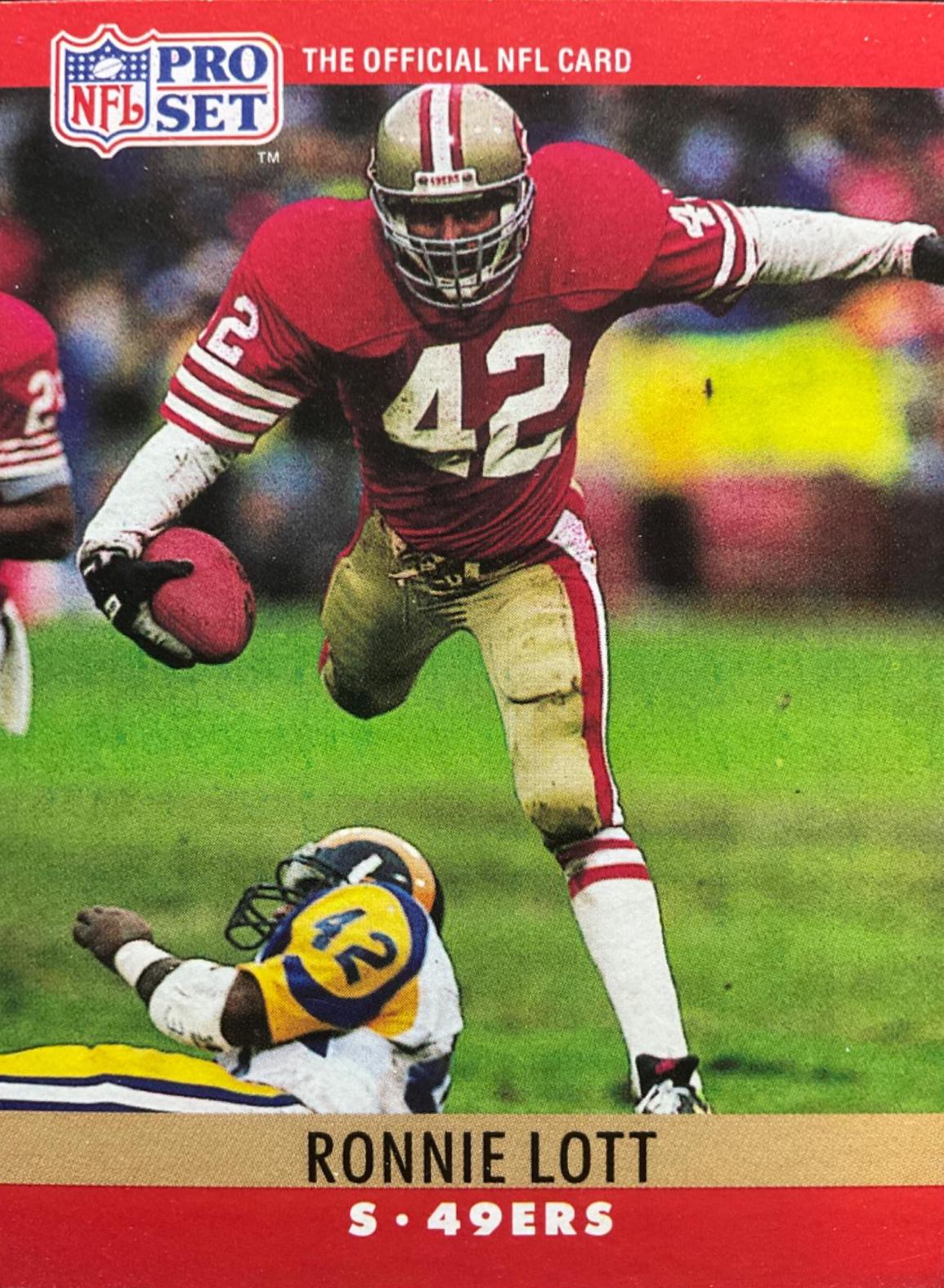 Ronnie Lott #291 Prices | 1990 Pro Set | Football Cards