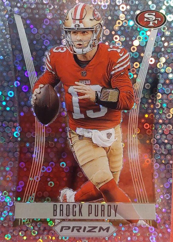 Brock Purdy [No Huddle] #PF-4 Prices | 2023 Panini Prizm Flashback ...