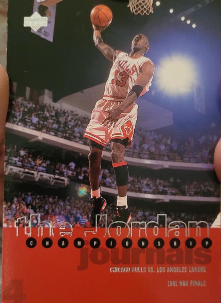 Michael Jordan #4 Prices | 1997 Upper Deck Michael Jordan Championship ...