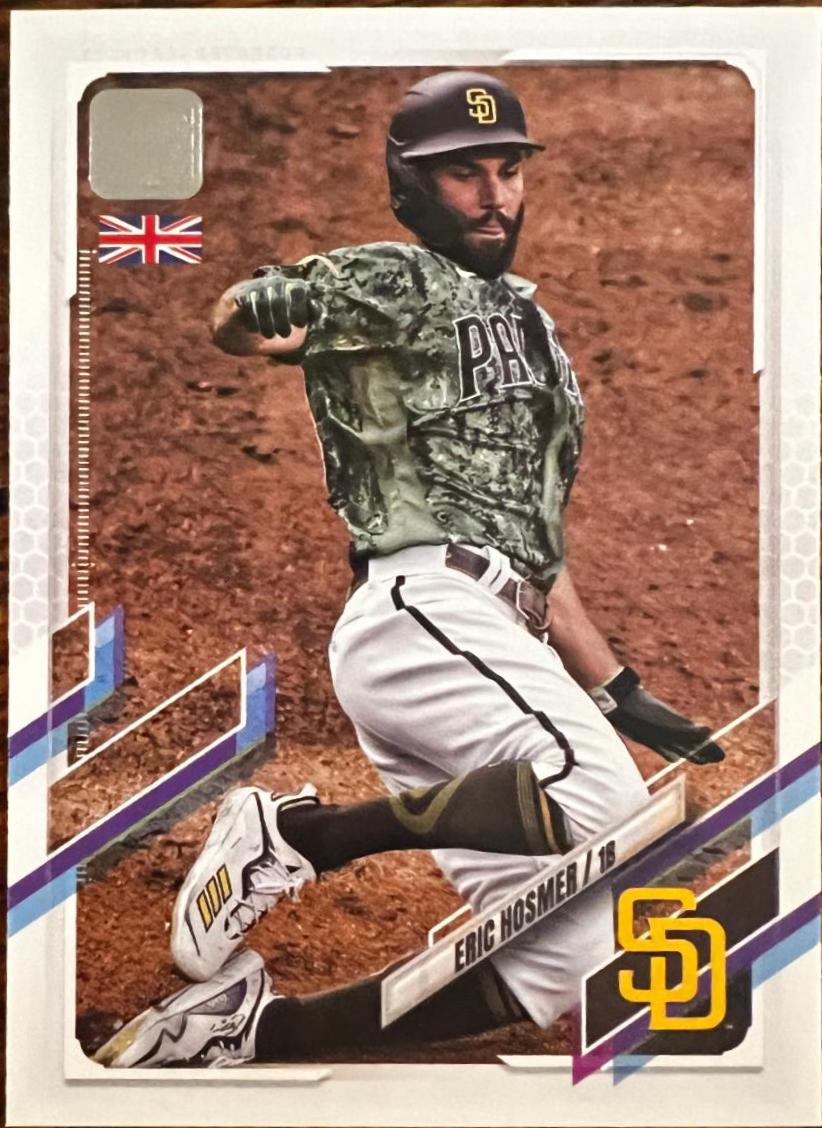 Eric Hosmer #91 Prices | 2021 Topps UK Edition | Baseball Cards