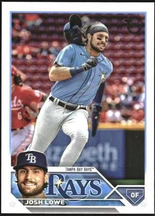 Josh Lowe #US303 Prices | 2023 Topps Update | Baseball Cards