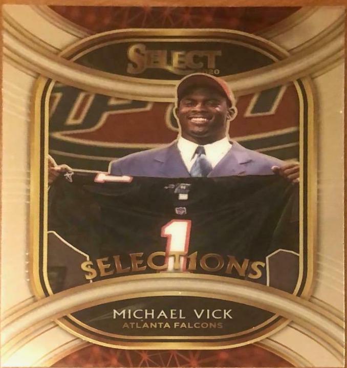 Michael Vick #S1-10 Prices | 2020 Panini Select Select1ons | Football Cards