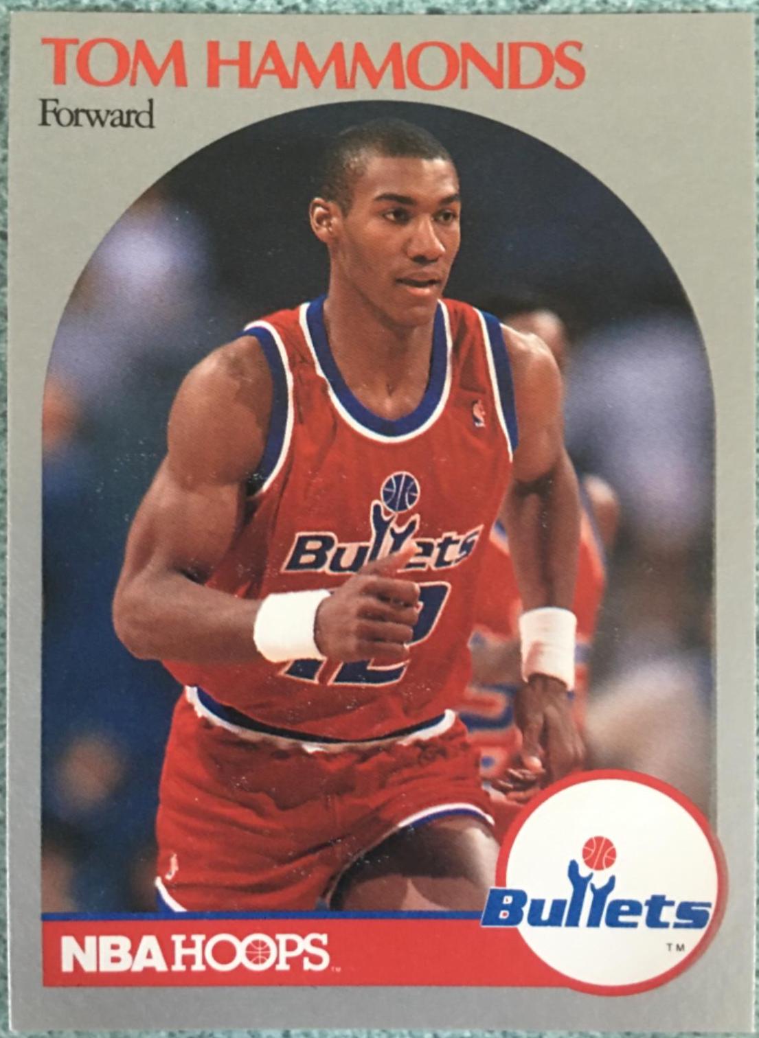 Tom Hammonds #298 Prices [Rookie] | 1990 Hoops | Basketball Cards