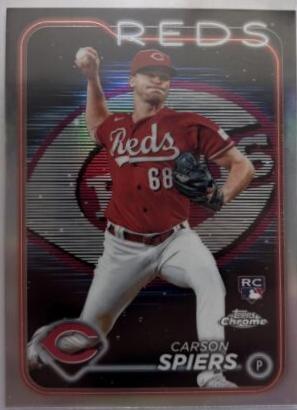 Carson Spiers #167 Prices [Rookie] | 2024 Topps Chrome | Baseball Cards