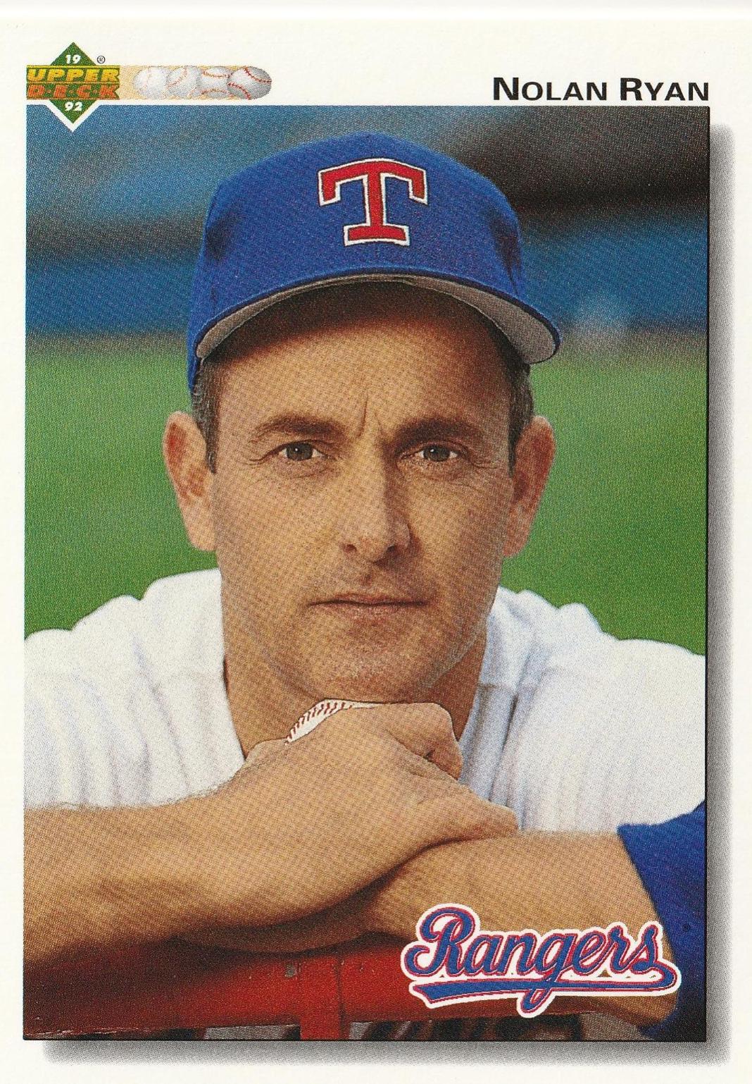 1992 Upper Deck Nolan Ryan