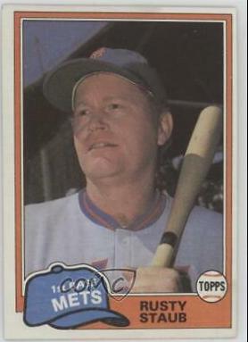 Rusty Staub [Traded] #835 Prices | 1981 Topps | Baseball Cards