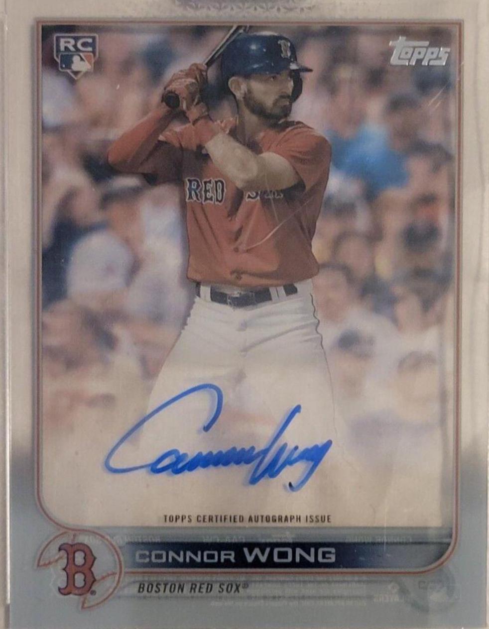 Connor Wong #CAA-CW Prices | 2022 Topps Clearly Authentic Autographs ...
