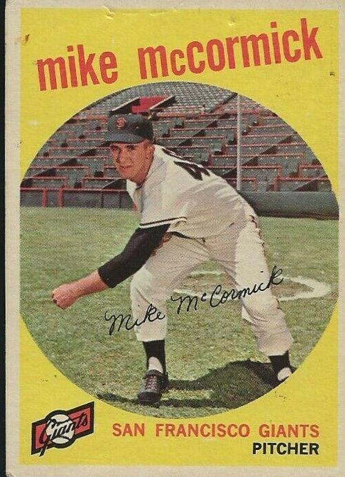 Mike McCormick #148 Prices | 1959 Topps | Baseball Cards